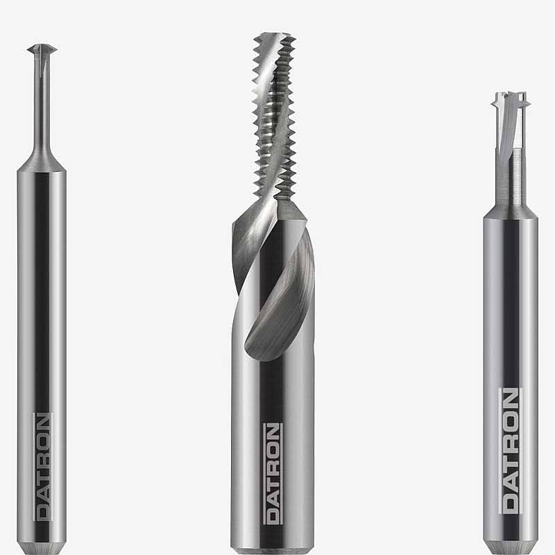 CNC Cutting Tools - Micro-Grain Carbide Tools - DATRON Dynamics