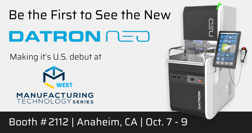 DATRON to Debut the neo at WESTEC 2025 - DATRON